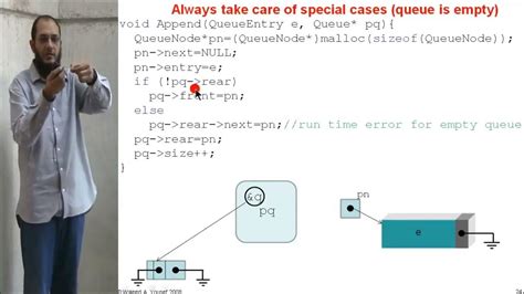 11 Queues Linked Based Implementation Youtube