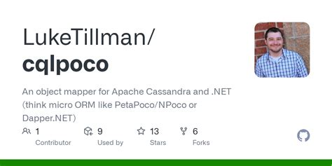 Github Luketillmancqlpoco An Object Mapper For Apache Cassandra And Net Think Micro Orm
