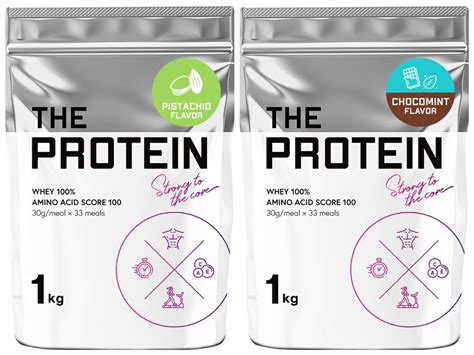 販売累計販売数25万個突破！のプロテインブランド「the Protein」甘くコクがあるピスタチオ風味と爽やかなチョコミント風味2種の新