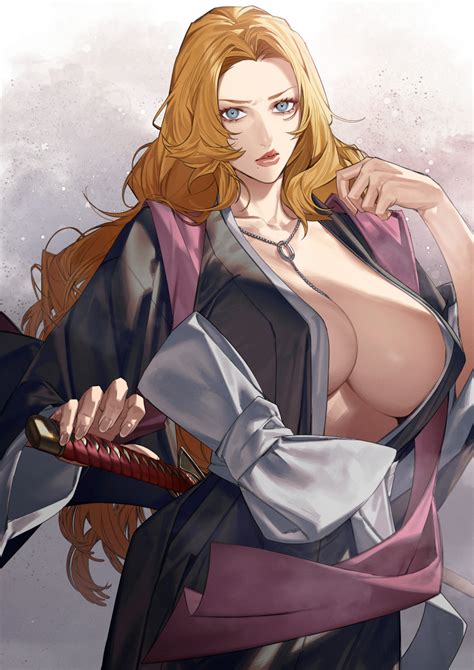 Rule 34 1girls Asian Clothing Bare Chest Big Breasts Bleach Blonde Hair Blue Eyes Breasts