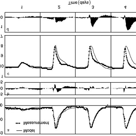 Deviation Between The Model Output And Measurements A Sap Flow Rate Download Scientific