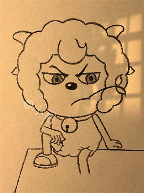 简笔画卡通人物喜羊羊系列（高清13张） 简笔画图片大全