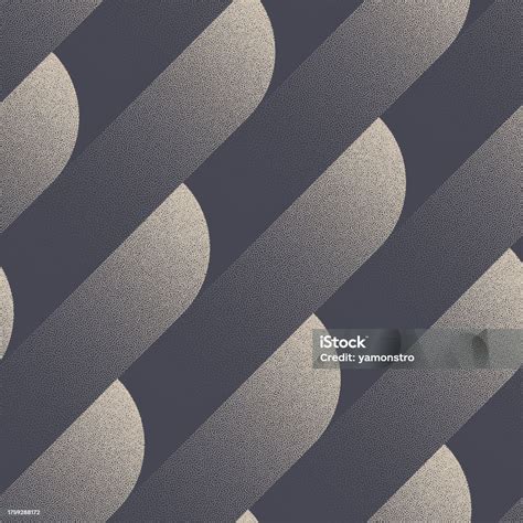 Oblique Dynamic Structure Seamless Pattern Vector Dotwork Abstract Background Stock Illustration