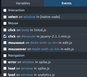 Javascript How Do I Debug JQuery Events Using Firefox Debugger
