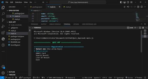 Muhammad Daniyal On Linkedin Quizapp Typescript Funlearning Quiztime Typescript…
