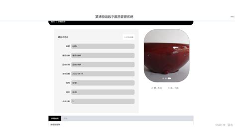 计算机毕业设计springboot某博物馆数字藏品管理系统984539【附源码】博物馆藏品管理系统设计 Csdn博客