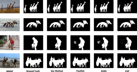 Several Visual Examples Of Sod Including Our Proposed Method Poolnet Download Scientific