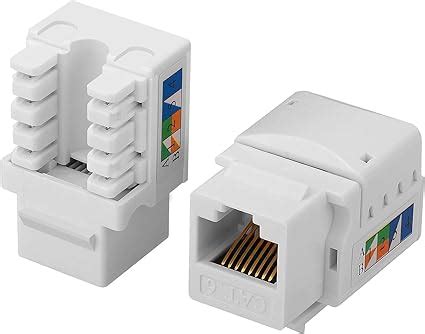 Cat6 Keystone Ethernet Module Faceplates Jopet Computers