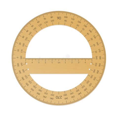 Circular Protractor Measuring Degrees Tool Round Scale Level Indicator Protractor Stroke