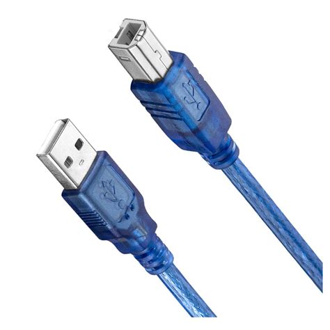 Arduino Unomega Usb Cable Usb A To B 50cm Buy Online Electronic