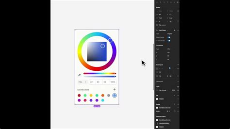 Dynamic Color Picker Component With Figma Uikit Designsystems Youtube