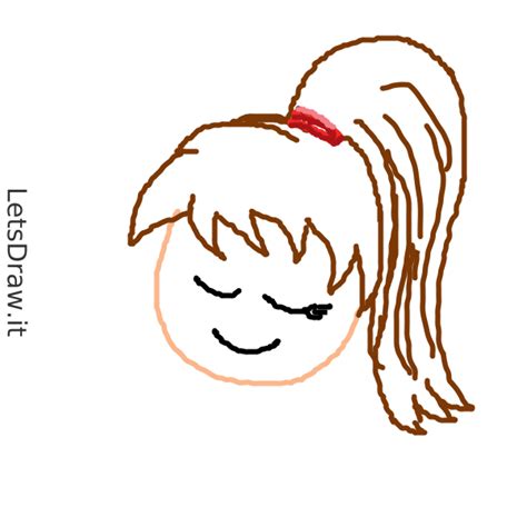 How To Draw Ponytail Bsqaoc43q Png LetsDrawIt