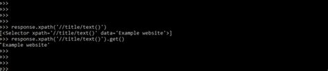 Scrapy Selector What Is And How To Construct Scrapy Selector