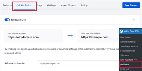 how to fix wordpress redirecting to old domain after migration