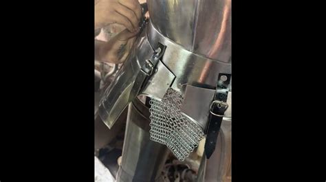 Medieval Armor Suit Armor Shoulder Jacket Armor Assembly Instructions