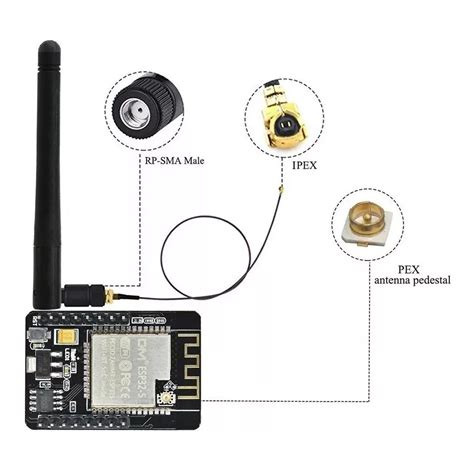 Kit Esp32cam Esp32 Com Camera Antena Ftdi Conversor Ttl Ft232r Jumper Modulo Wifi Wi