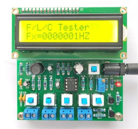 Capacitance Meter Based On 51 Single Chip Inductance Meter Frequency Meter Measurement Kit