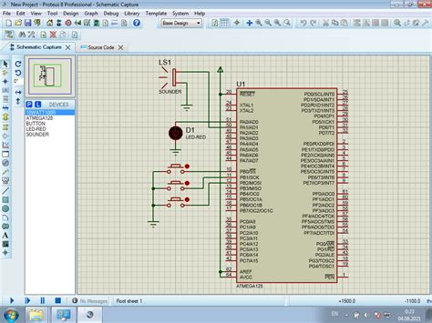 GitHub File Proteus Projects Atmega Simple Projects Of ATmega Microcontroller Assembly