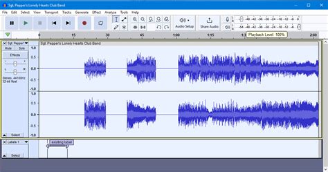 Label Sounds Fails If The Selection Also Includes A Label Track · Issue 5648 · Audacity