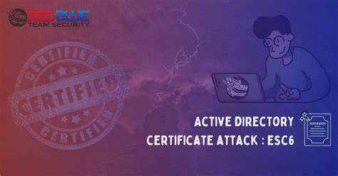 Active Directory Certificate Attack Adcs Esc6 Rbt Security