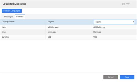 Localization Using Select Locale Wavemaker Docs