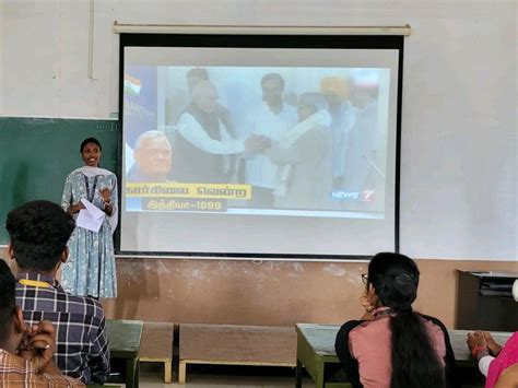 aruthra manivannan on linkedin kargilvijaydiwas nss guestlecturer tribute valor sacrifice…