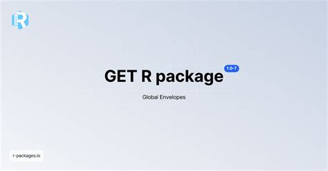 Get R Package Documentation R Packages