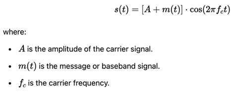 Amplitude Demodulation A Technical Overview Rahsoft
