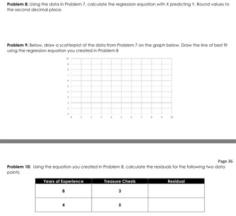solved problem 8 using the data in problem 7 calculate the