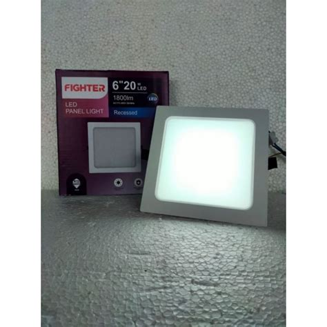 Fighter 20w Led Conceal Downlight 6 Square Shopee Malaysia
