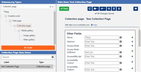 How To Create Schema Markup For A Collectionpage In Schema App Schema