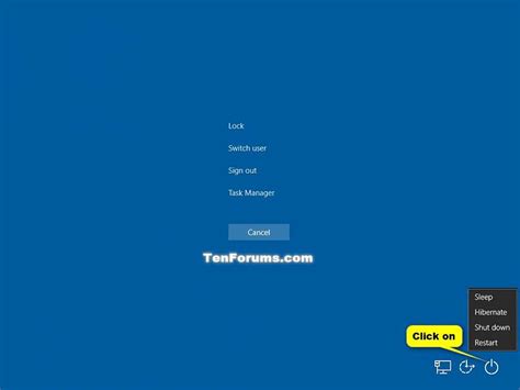 Hibernate Computer In Windows 10 Tutorials