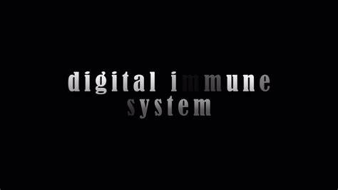 Digital Immune System Silver Text With Effect Animation Background Stock Video At Vecteezy