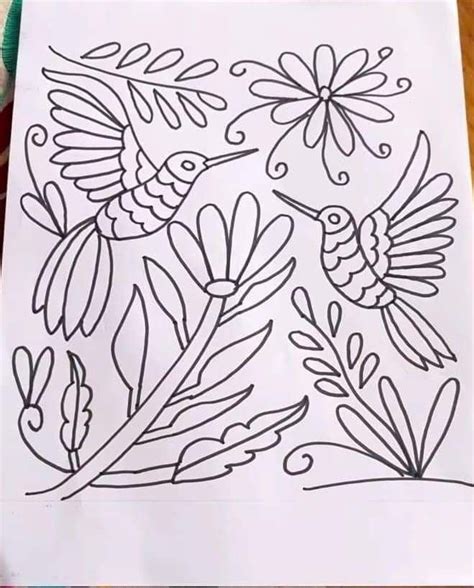 Pin De Claudia Granado En Bordado Bordado Otomi Bordados En Tela