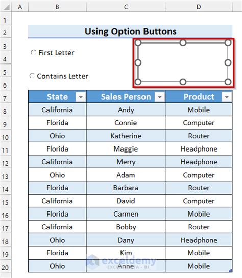 Create A Search Box In Excel With VBA Suitable Examples