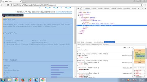 Html Responsive Website Layout Columns Stack Overflow