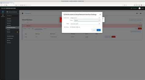 Linux Passthrough Of Vms To Local Network Bridging Fedora 31 Server Unix And Linux Stack