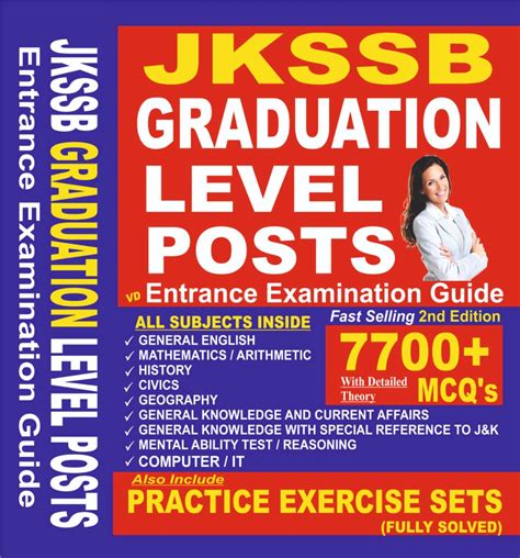 Jkssb Graduation Level Posts Book Vinod Publications Call 9218219218