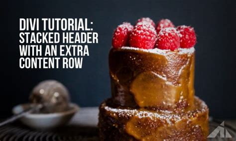 Divi Logo Overlapping Both Header Rows Almost Inevitable Tutorials