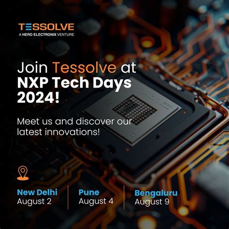 Tessolve On Linkedin Nxptechdays Tessolve Embedded Newdelhi Pune