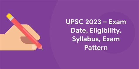Upsc 2023 Eligibility Syllabus Exam Pattern Entri Blog