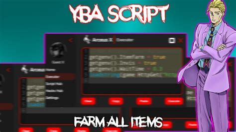 NEW BEST SCRIPT YBA FOR MOBILE AND PC FARM ALL ITENS YouTube