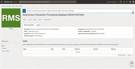 Integrate Oracle Cloud Infrastructure Resource Manager With Automation Process