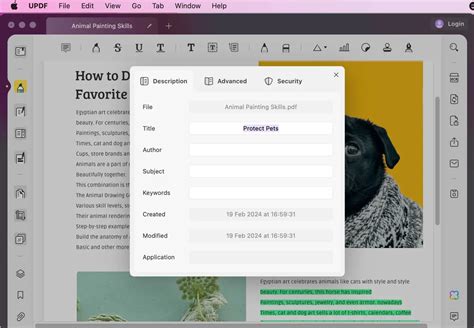 How To Edit Pdf Metadata On Mac Simple Methods Updf