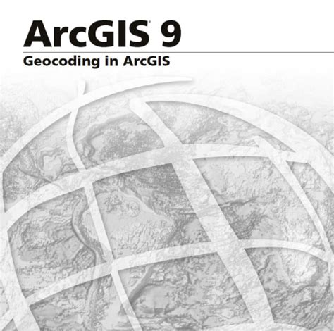 Arcgis 9 Geocoding In Arcgis Геологический портал Geokniga Arcgis 9 Geocoding In Arcgis Геологический портал Geokniga
