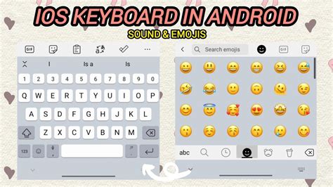 How To Get Ios Keyboard On Android 2025 ⌨️ Ios Emojis And Sounds Youtube