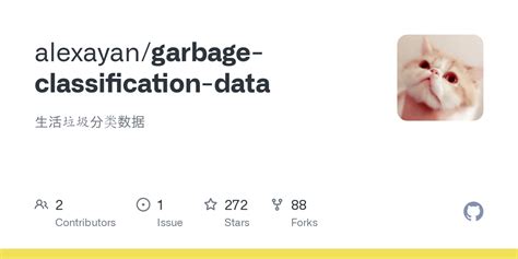 Github Alexayan Garbage Classification Data 生活垃圾分类数据