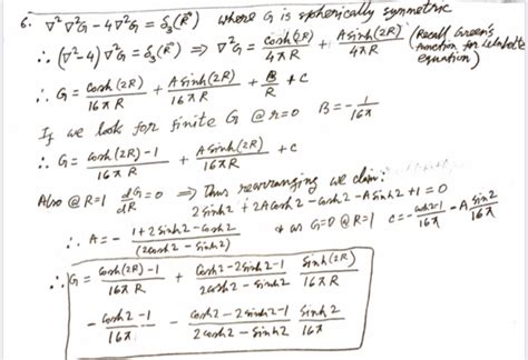 Solved Greens Functionhelmholtz Equation Problemcan You