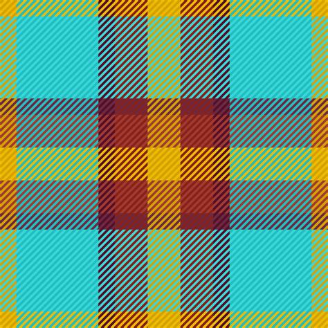 Fabric Textile Pattern Vector Tartan Check Background Seamless Texture Plaid Vector