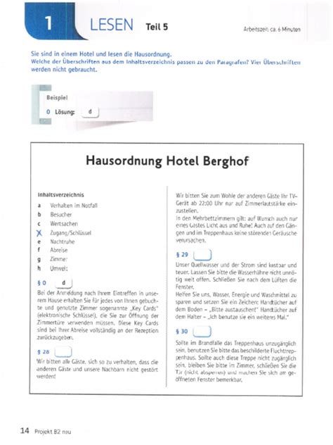 Projekt B2 Neu Testbuch 15 Pdf